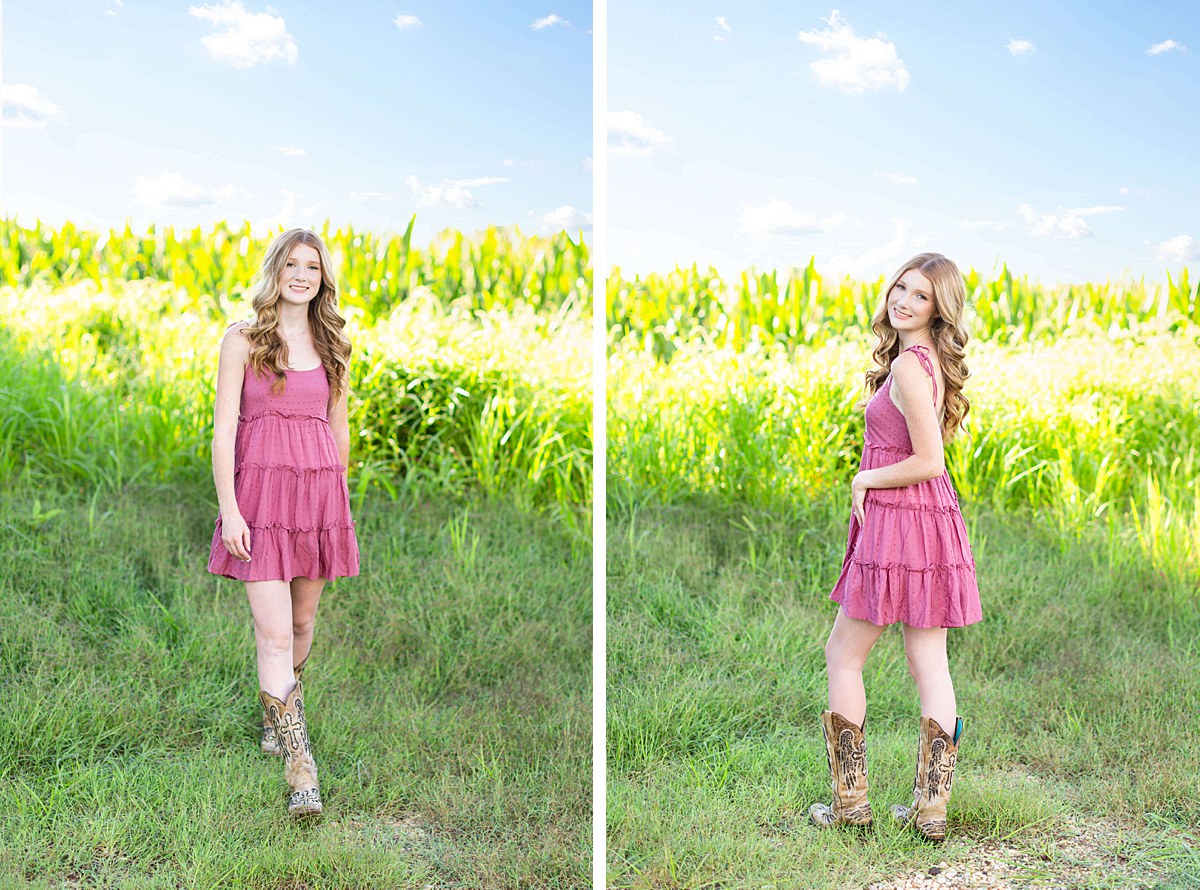 Downtown Fredericksburg Summer Senior Session | peggydunnphoto.com